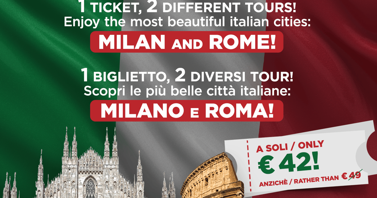 Milan-Rome Combinated Tickets | GetYourGuide
