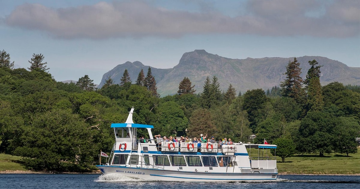 Windermere Red Cruise: Sail Between Bowness and Ambleside | GetYourGuide