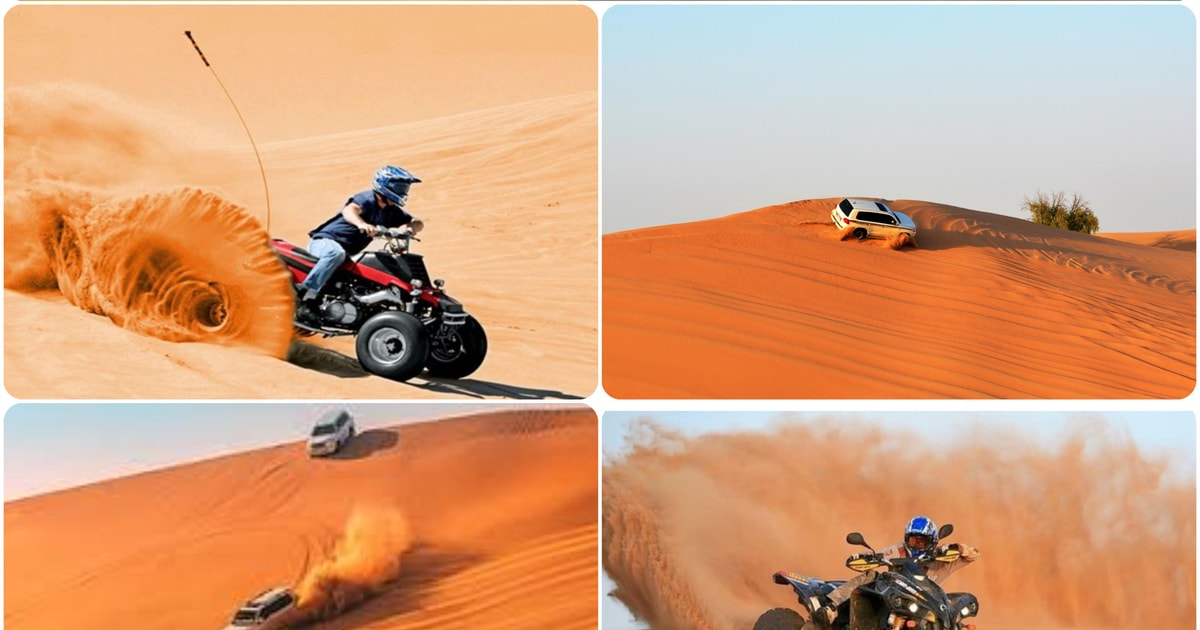 Doha: Woestijnsafari met quad & kamelenrit | GetYourGuide