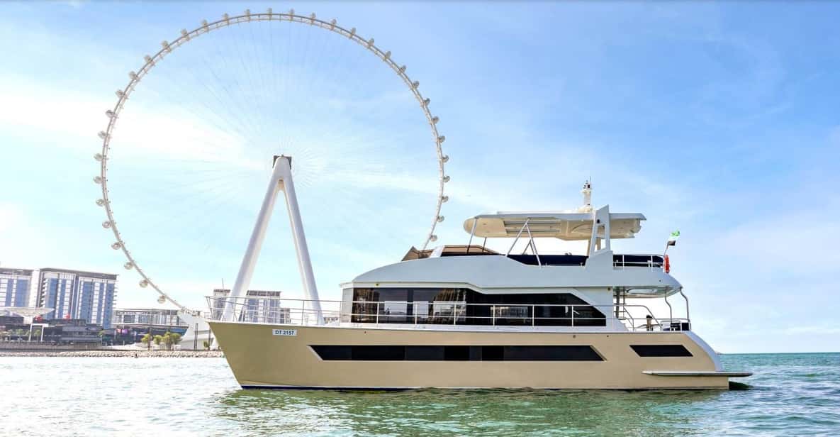Dubai'de Yat Kiralama - 2022 Explora 60ft Yat - 40 PAX | GetYourGuide