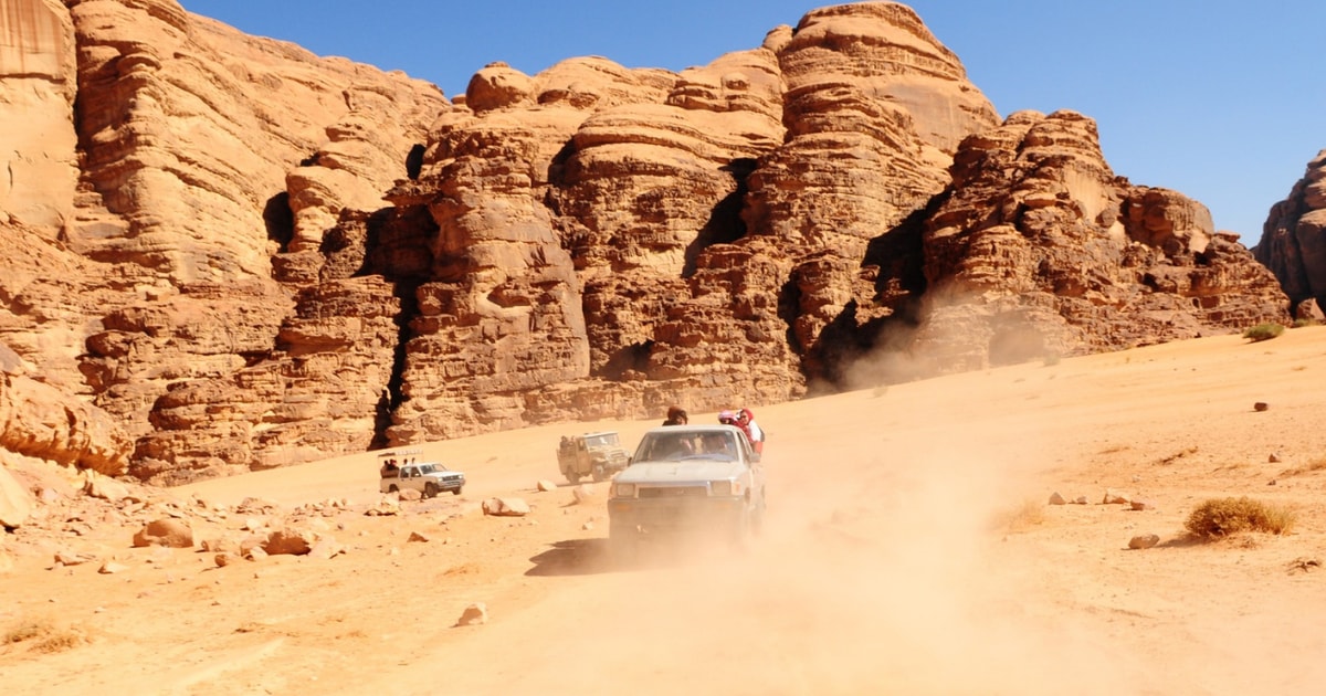 Aqaba: Private Car Transfer with Wadi Rum Jeep Safari | GetYourGuide