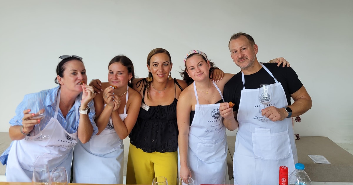 Santorini: Greek Cooking Class | GetYourGuide