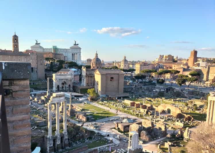Rome : Visite guidée express du Colisée avec entrée au Forum romain ...