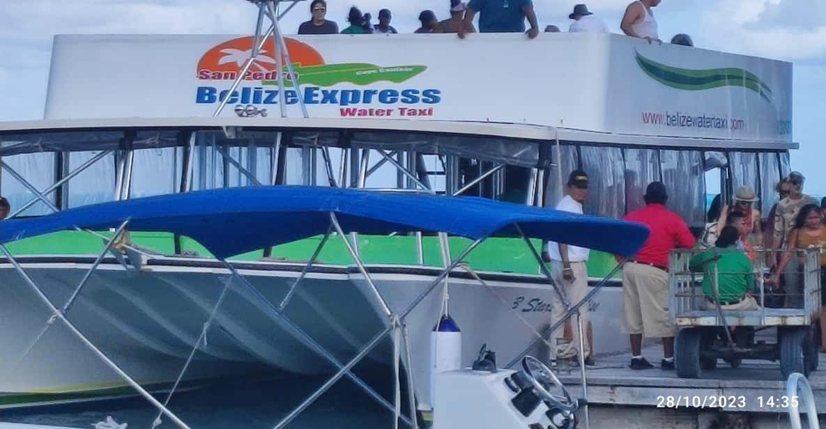 Van Flores Guatemala: naar Caye Caulker Belize Van + Veerboot ...