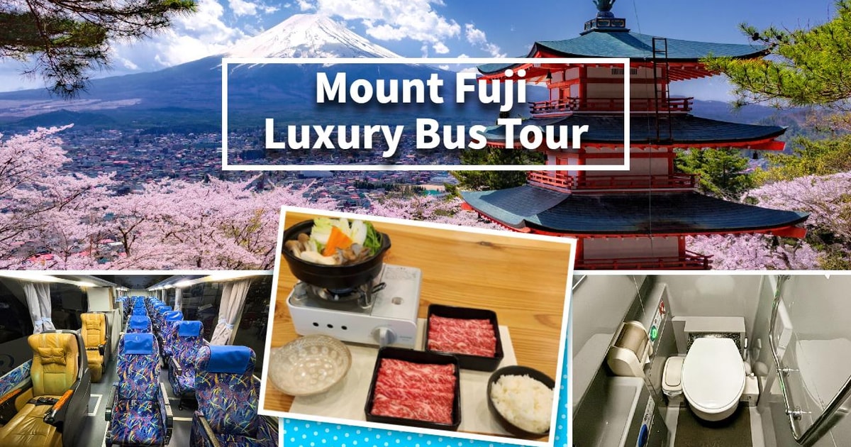 Tokyo: Mt. Fuji & Lake Kawaguchi 3-Row Luxury Bus 1-Day Tour | GetYourGuide