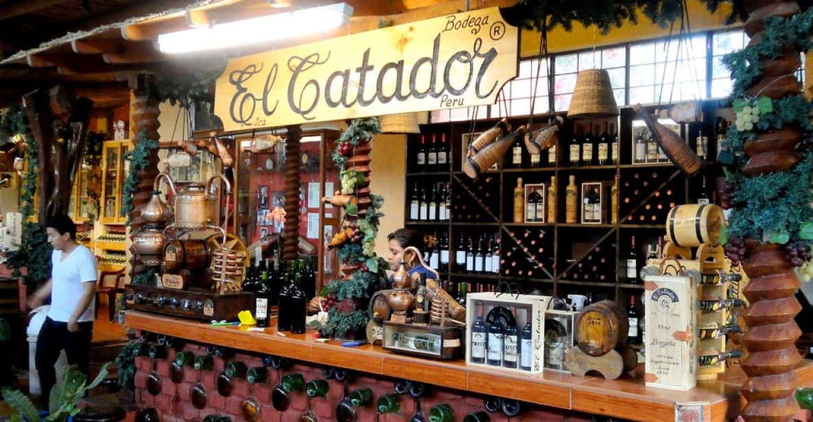 Ica: Pisco and Wine Tasting Tour with Hotel Pickup | GetYourGuide