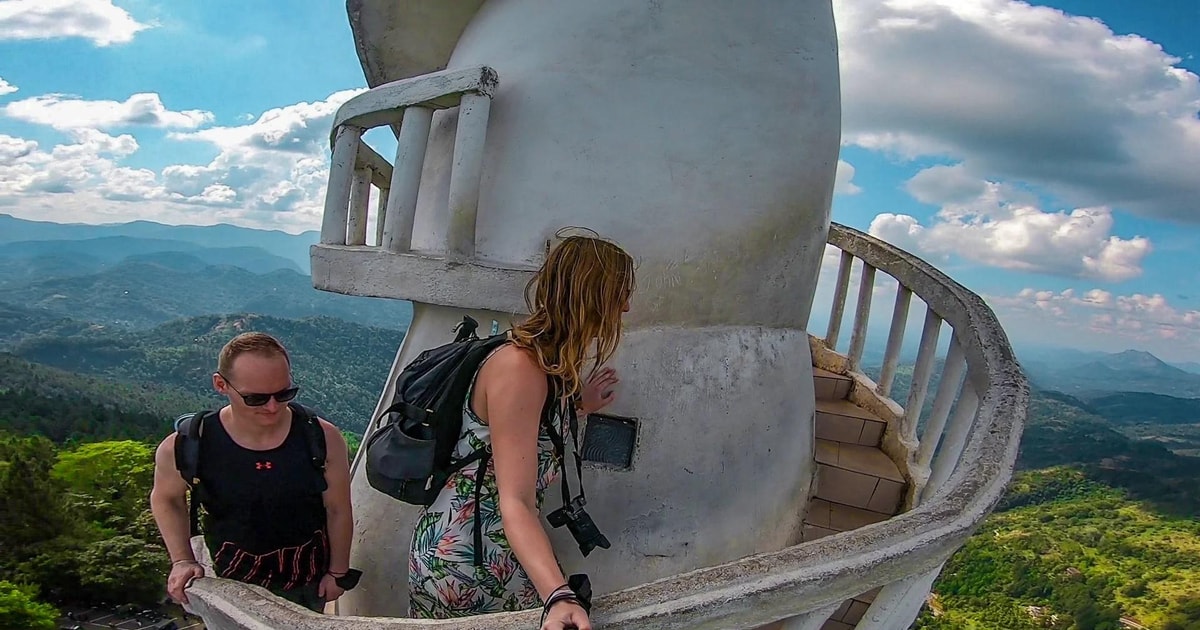 Kandy: Ambuluwawa Tower, továreň na čaj a prehliadka mesta Kandy ...