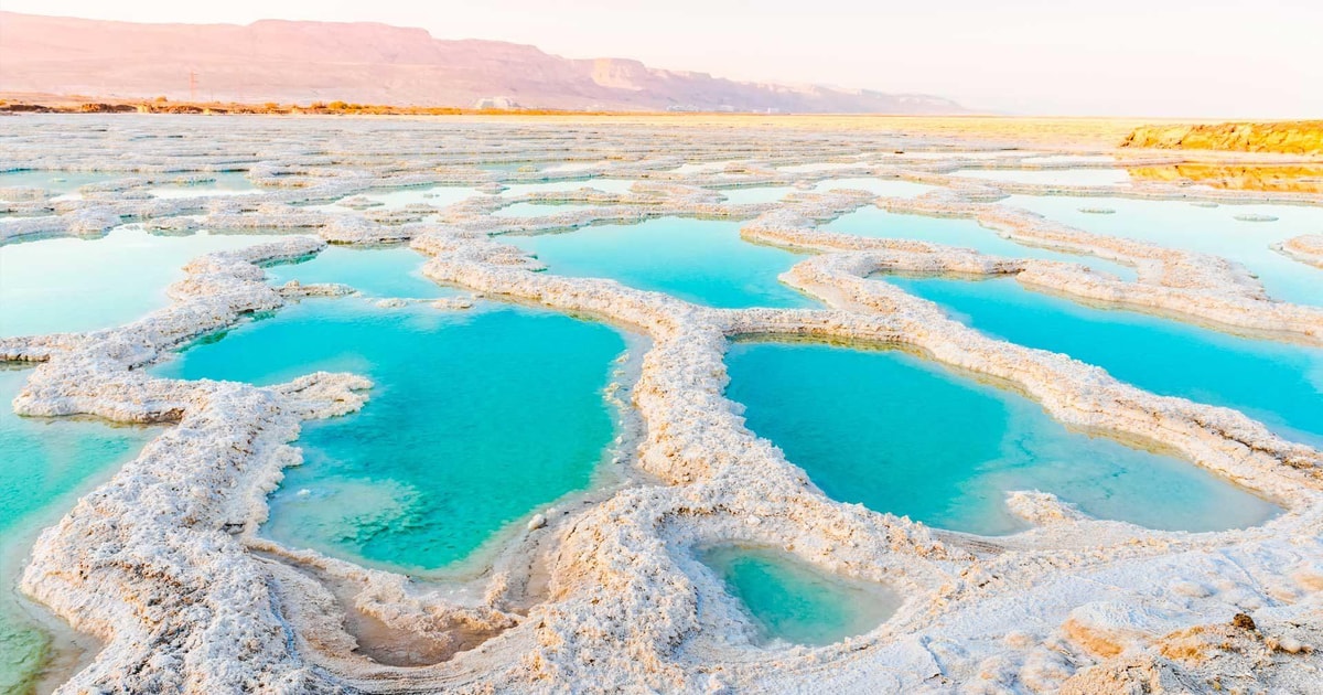 Au départ d'Amman : visite d'une jounée de la mer Morte et des sources ...
