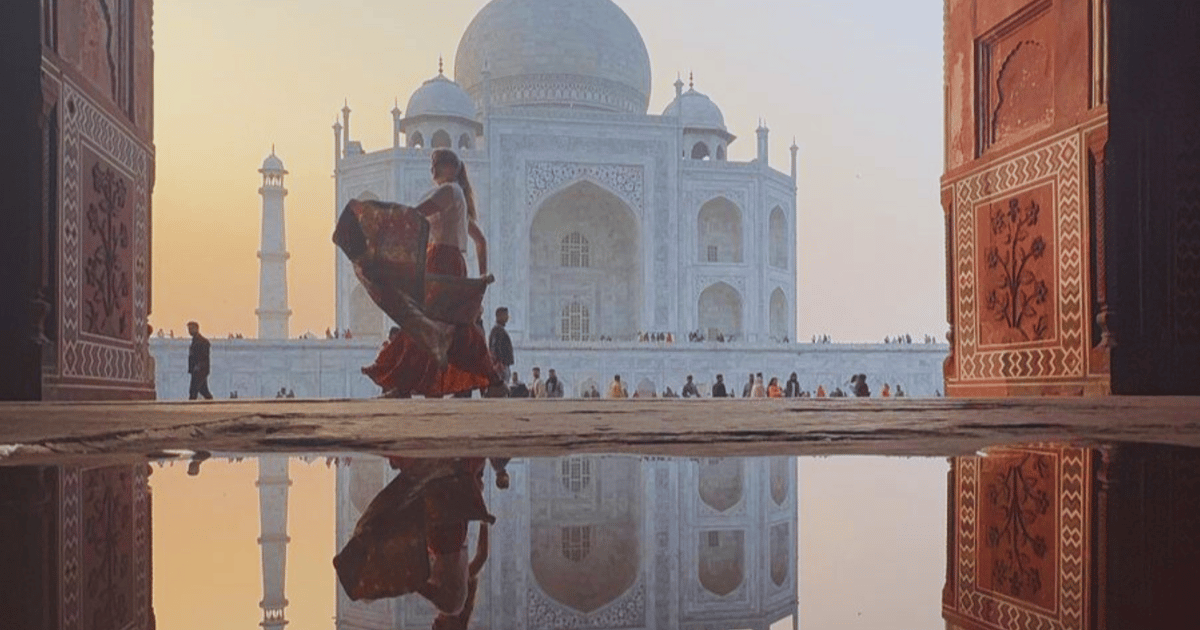 Agra: Fast-Track-toegangsbewijs voor de Taj Mahal | GetYourGuide