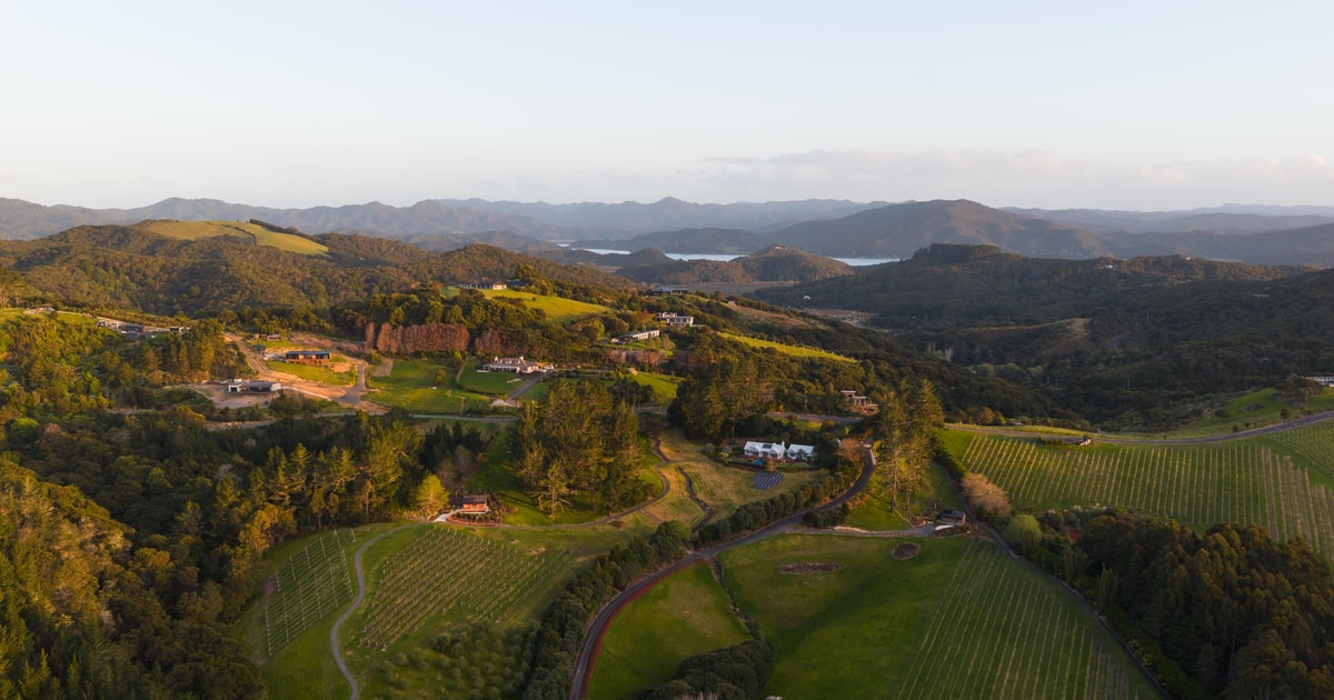 Russell: Paroa Bay Winery - Wine Tasting and Grazing | GetYourGuide