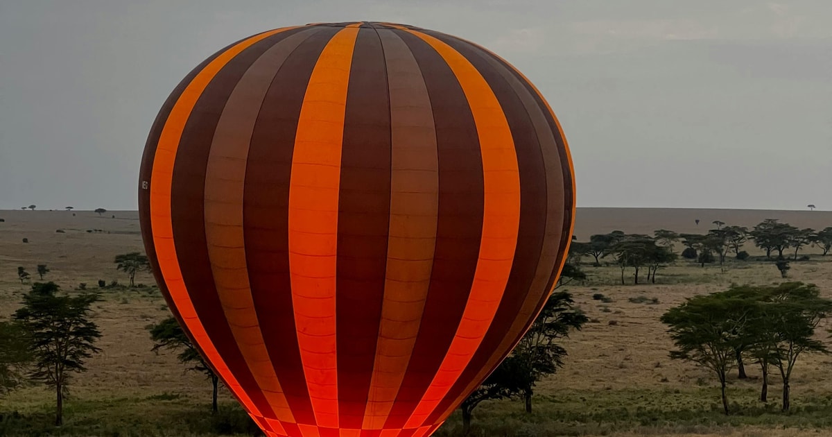 Serengeti: Luxury Balloon Safari Experience | GetYourGuide