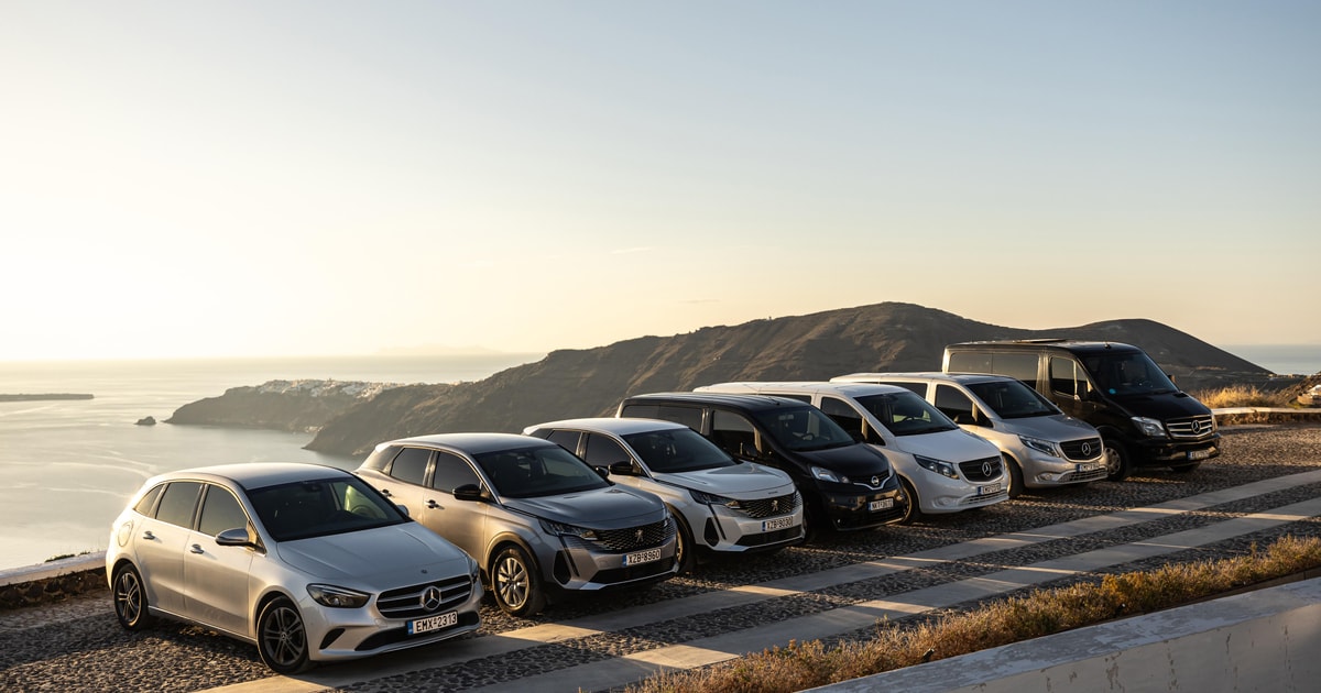 Santorini: Private Transfer Services To/From Port | GetYourGuide