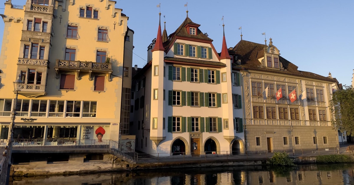 Lucerna: Wycieczka piesza ze smartfonem - fajne stare miasto w Lucernie ...