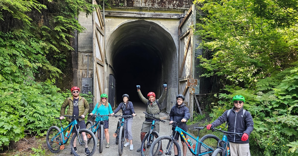 From Seattle: Snoqualmie Tunnel Scenic Bike Tour | GetYourGuide