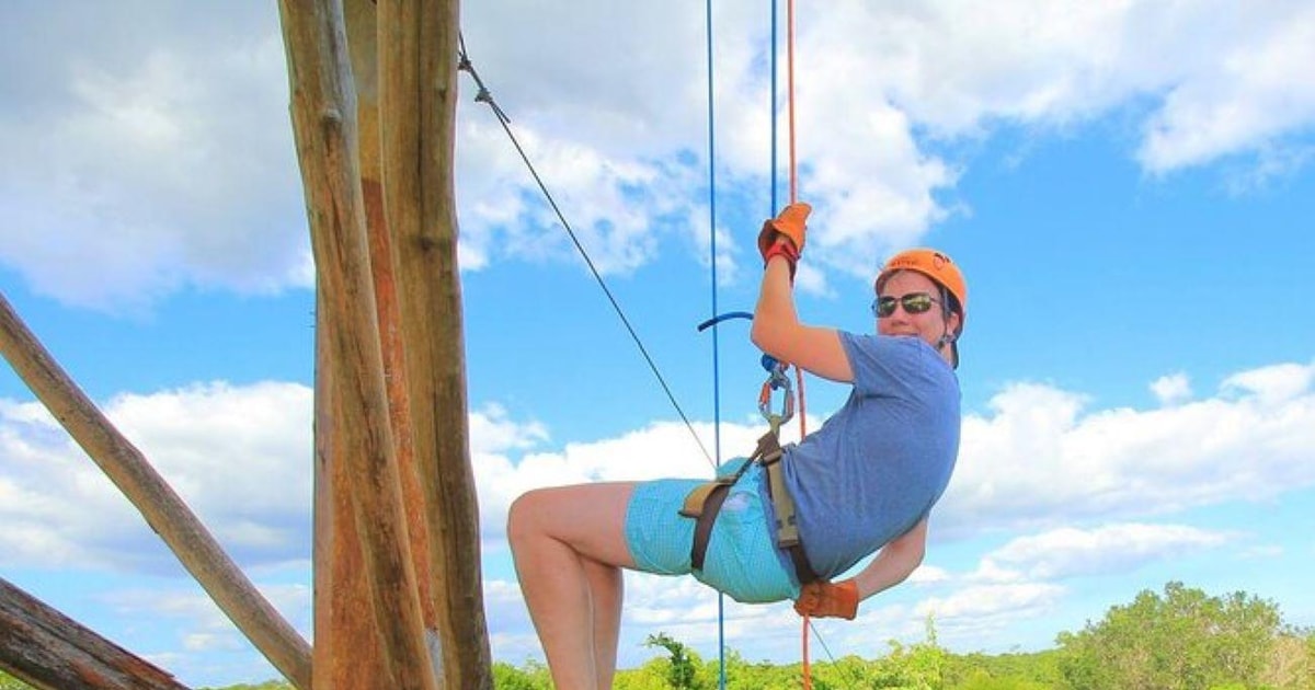 Tulum: Rappel, Jungle Zip Line & Cenote Snorkeling Tour | GetYourGuide