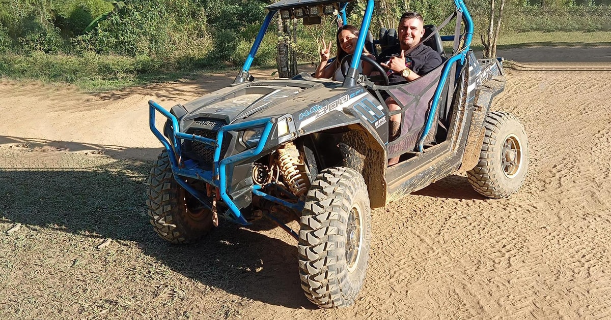 Off-road UTV in Penedo: Forest, Crystal-clear River | GetYourGuide