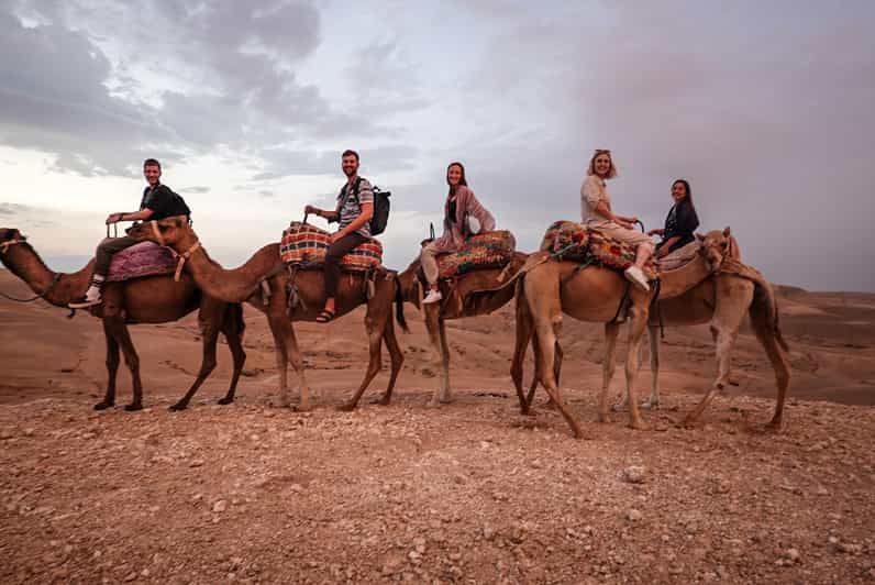 From Marrakech :Sunset Camel Ride in Agafay Desert | GetYourGuide