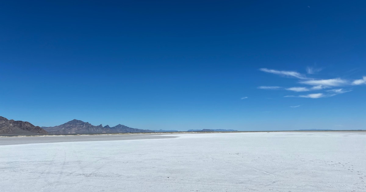 Salt Lake City: Bonneville Salt Flats Private Half-Day Tour | GetYourGuide