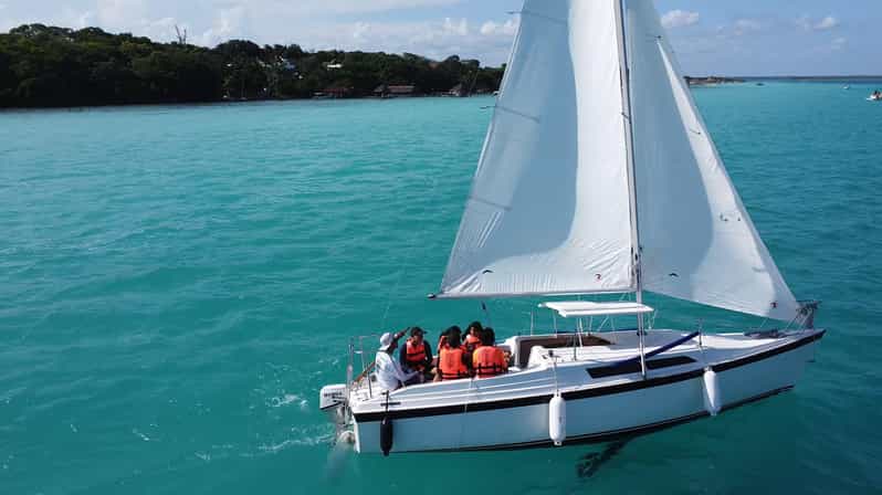 Velero privado: visita Canal pirata, isla pájaros y cenotes. | GetYourGuide