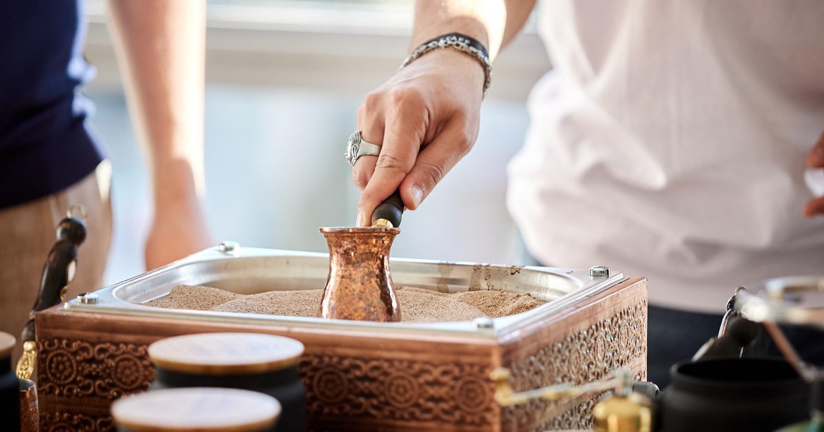 Turkish Coffee Making on Sand & Fortune Telling + Gift Set | GetYourGuide