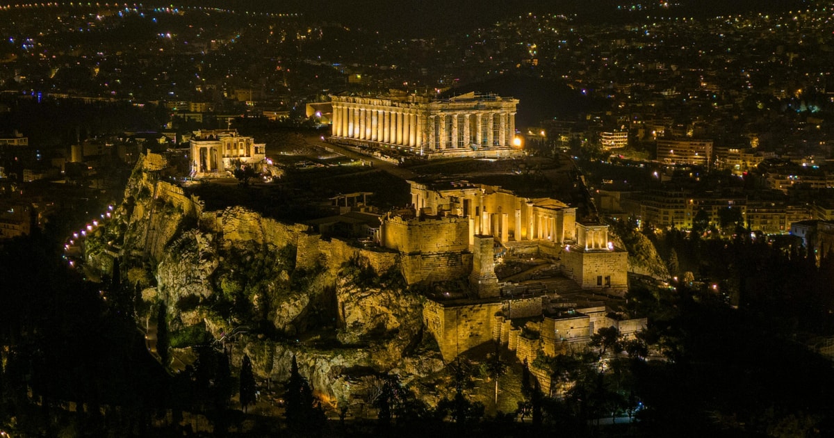 Athens and Piraeus: Private Night Tour | GetYourGuide