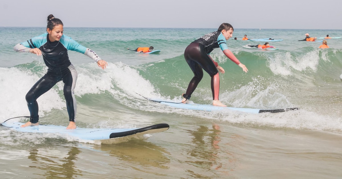 El Palmar: clase de surf en grupo. | GetYourGuide
