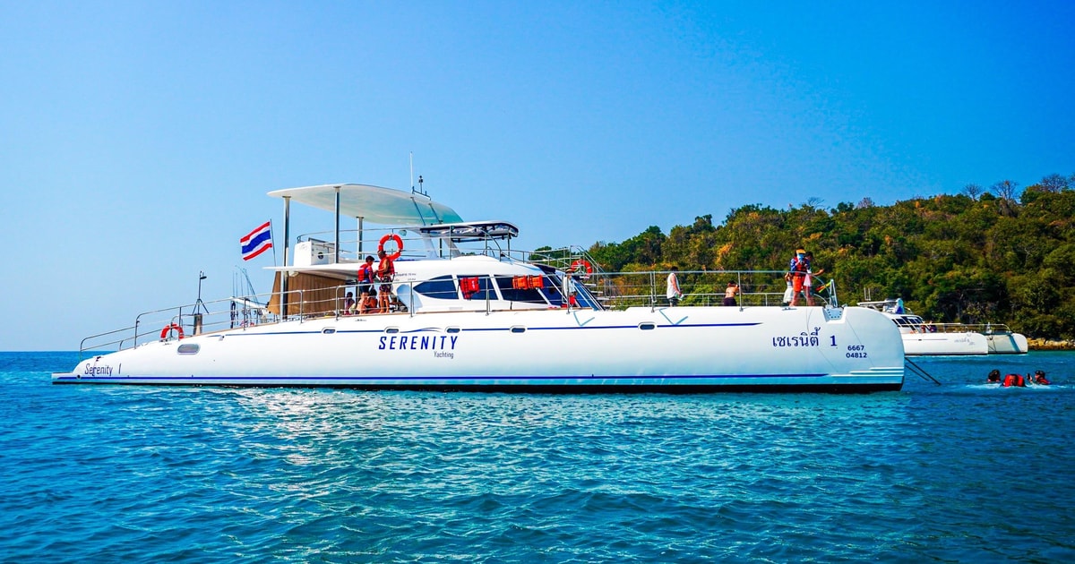 Pattaya: Exclusive 3-Island Catamaran Tour with Buffet Lunch | GetYourGuide