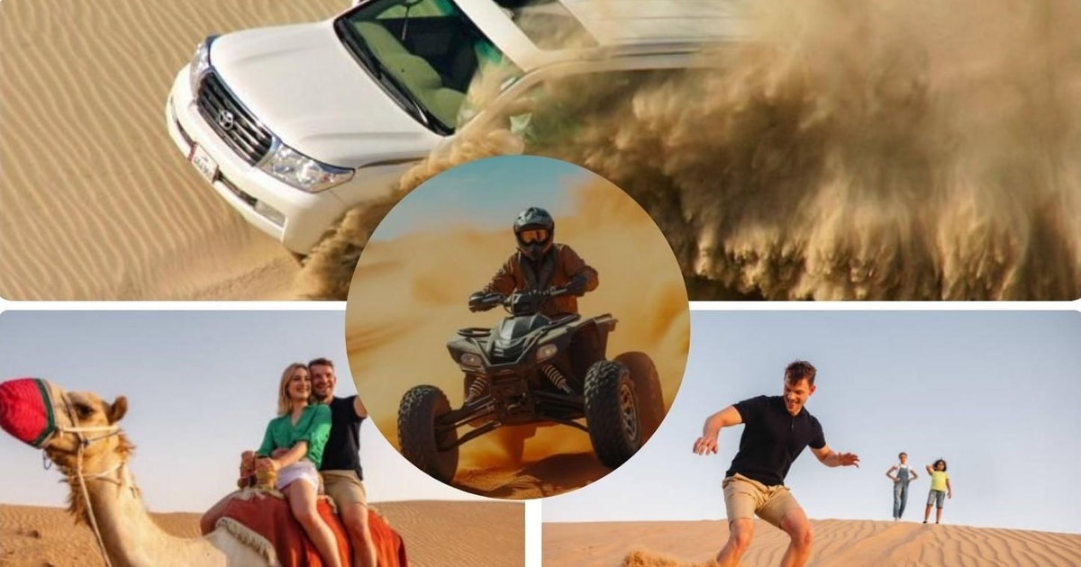 Doha: Quad Bike, Dune Bashing, Camel Ride & Inland Sea Tour | GetYourGuide