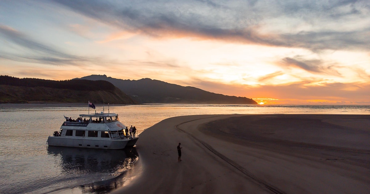 Raglan: Scenic Harbour Sunset Cruise | GetYourGuide