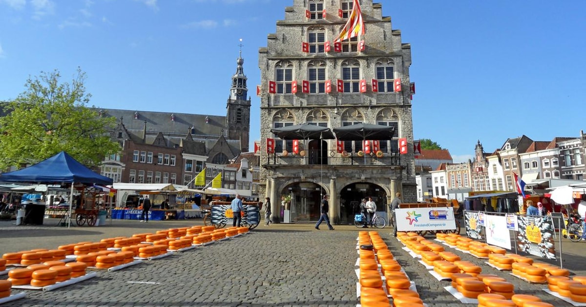 Visite à pied du charme de Gouda : Histoire, architecture et fromage ...