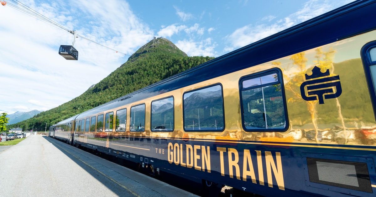 Romsdalen: Rauma Railway Golden Train with Guide | GetYourGuide