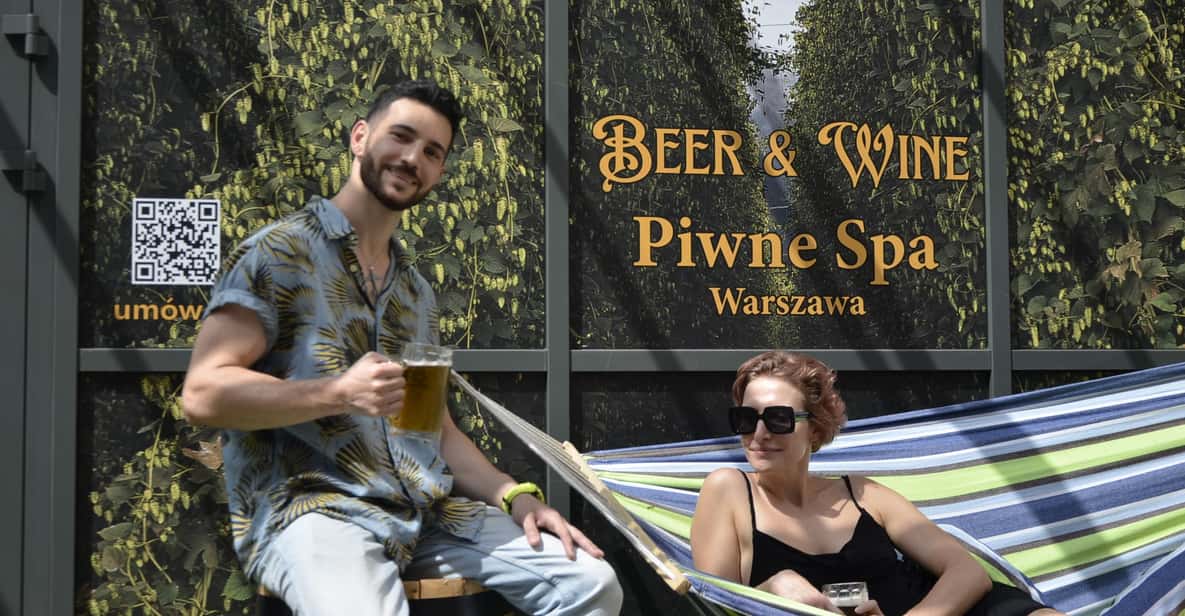 Warsaw: Beer Bath Experience (Sauna, Bath & Degustation) | GetYourGuide
