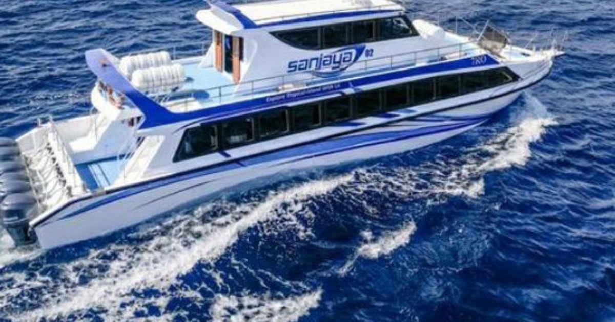 Nusa Penida: Billet Fast Boat Sanur til Nusa Penida retur | GetYourGuide