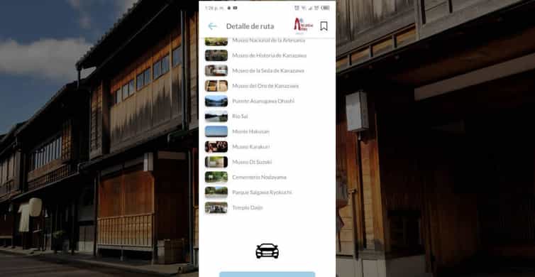 Kanazawa self-guided tour app with multi-language audioguide | GetYourGuide