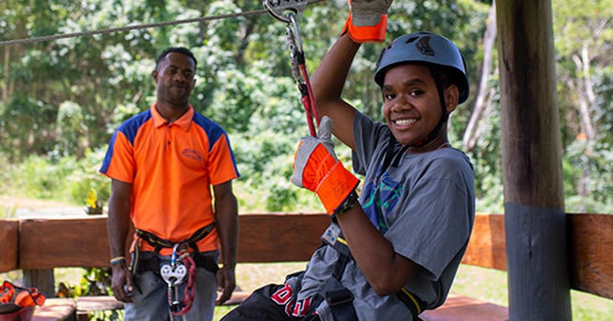 NADI: Safari and Zipline Tour with Mudpool and Hotspring | GetYourGuide