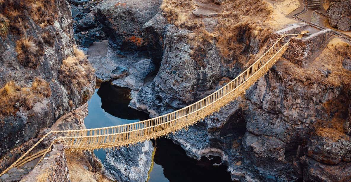 1 day excursion to Qeswachaka bridge and the 4 lagoons | GetYourGuide