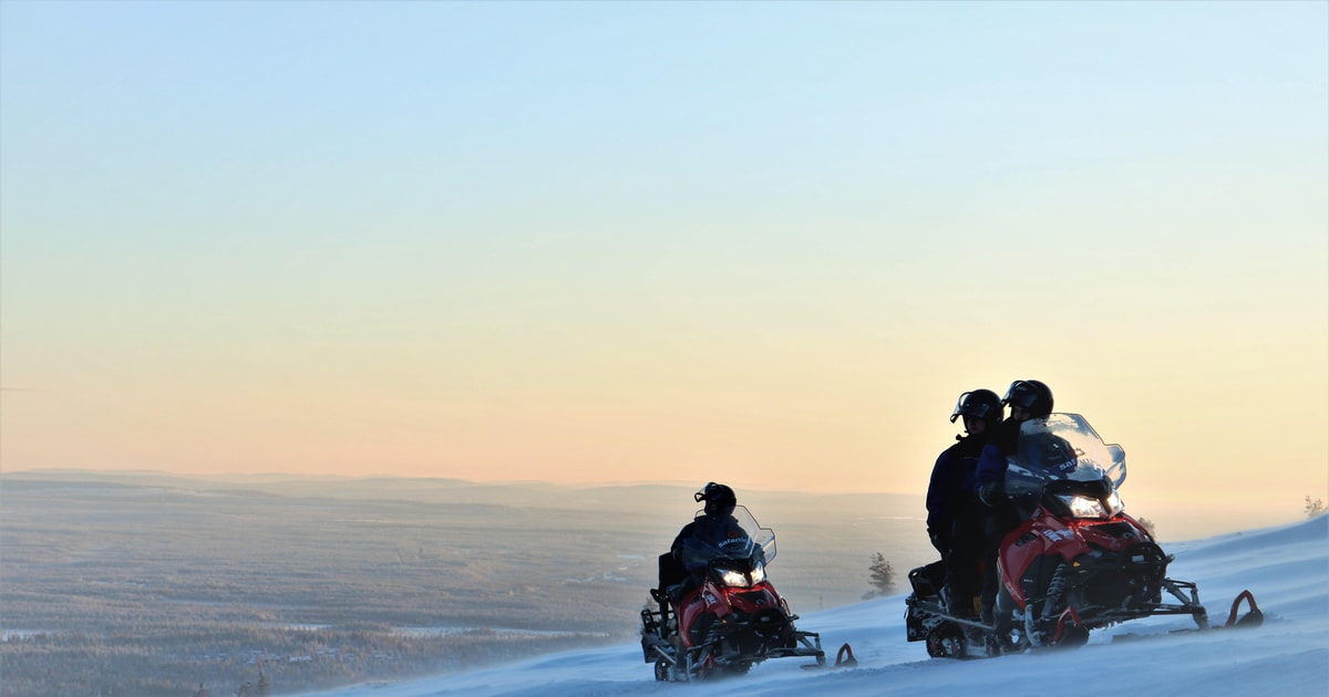 King of Ylläs: Snowmobiling to the Hill | GetYourGuide