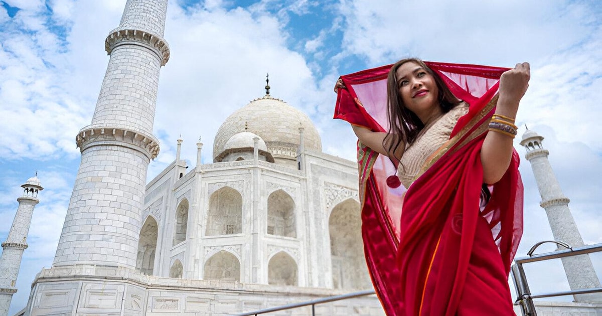 From Delhi: Taj Mahal & Agra Fort VIP Tour with 5* Dining | GetYourGuide