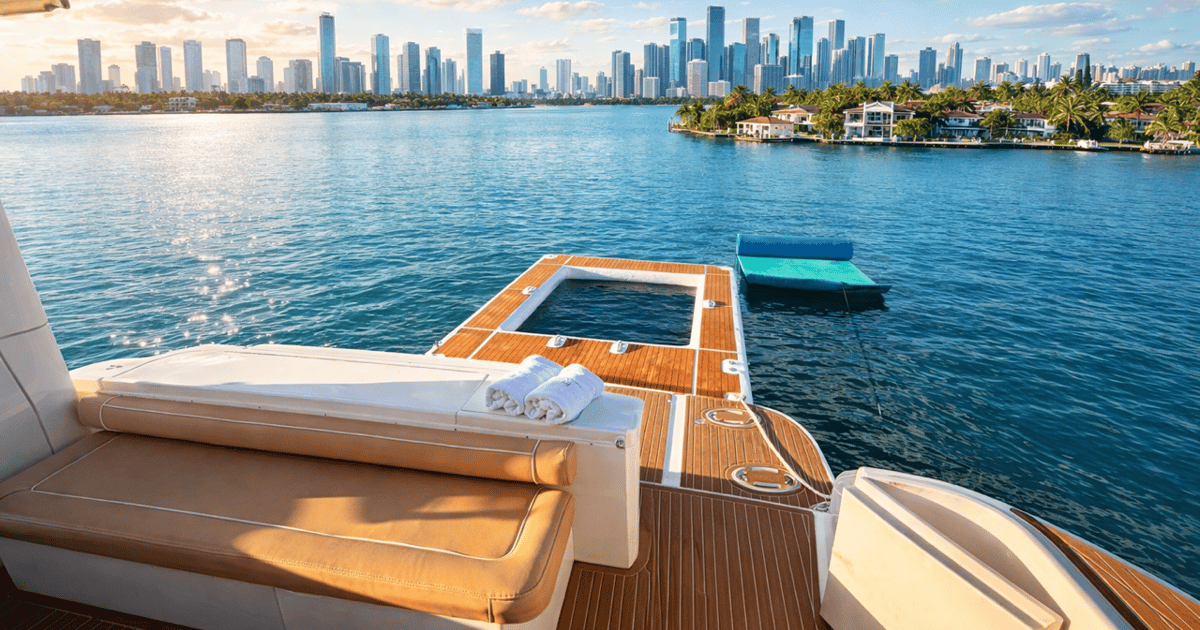 Miami Private Boat 60 ft + 2 Jet Ski | Miami Yacht Rental | GetYourGuide