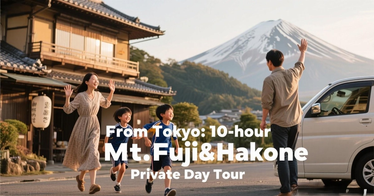 Von Tokio aus: 10-stündige private Tagestour zum Fuji und nach Hakone | GetYourGuide