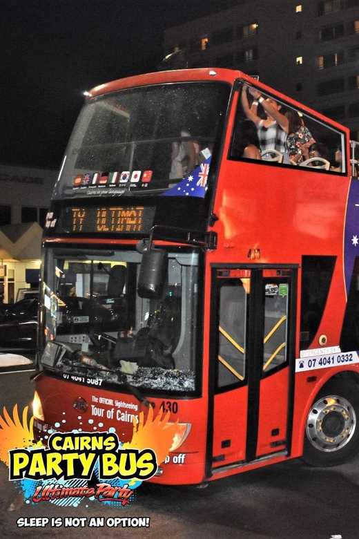 Cairns: Ultimate Party Bus with drinks included | GetYourGuide