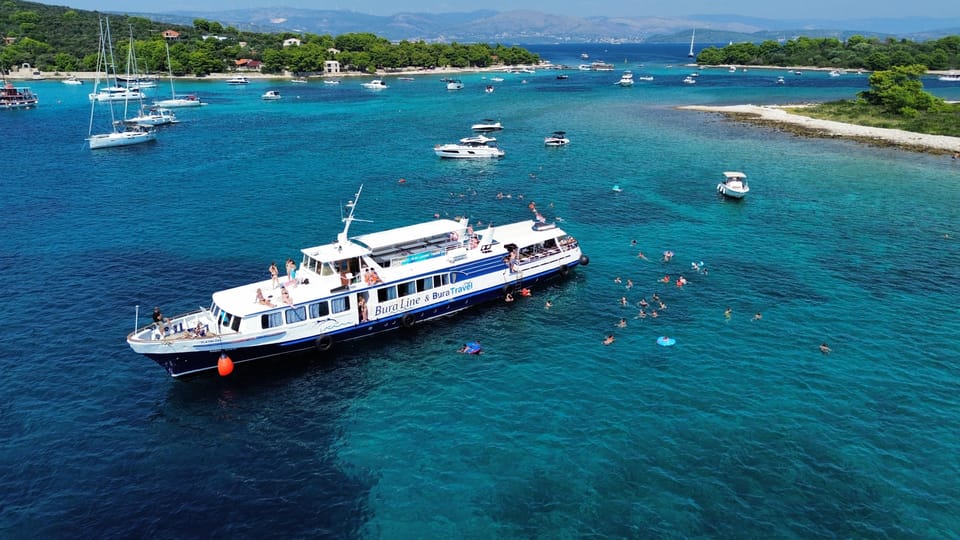 Split: Blue Lagoon, Shipwreck, & Trogir Cruise with Lunch | GetYourGuide