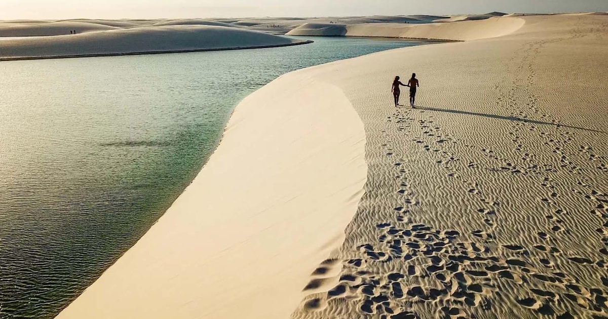 Lagoa Bonita, dunas altas y puesta de sol en Lençóis | GetYourGuide
