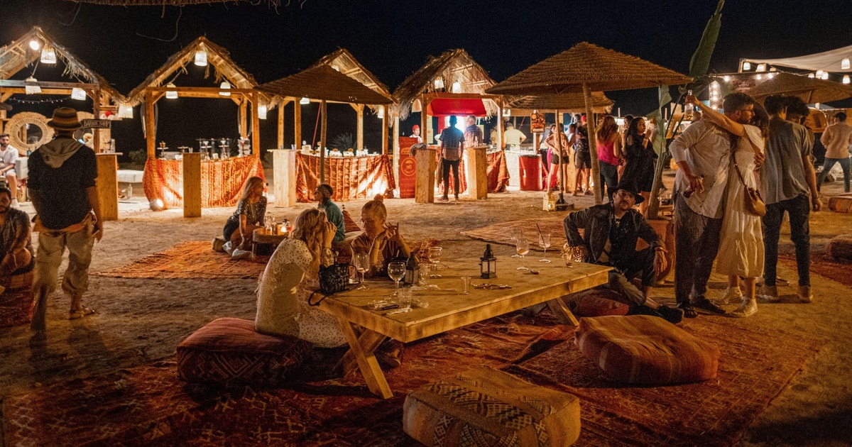 Marrakech: Agafay Desert Dinner With Camel Ride & Fire Show | GetYourGuide