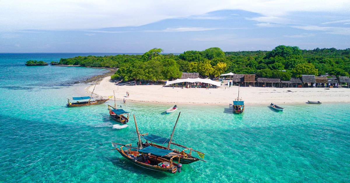 Safari Blue Tour Zanzibar Volledige dag met lunchbuffet met zeevruchten | GetYourGuide