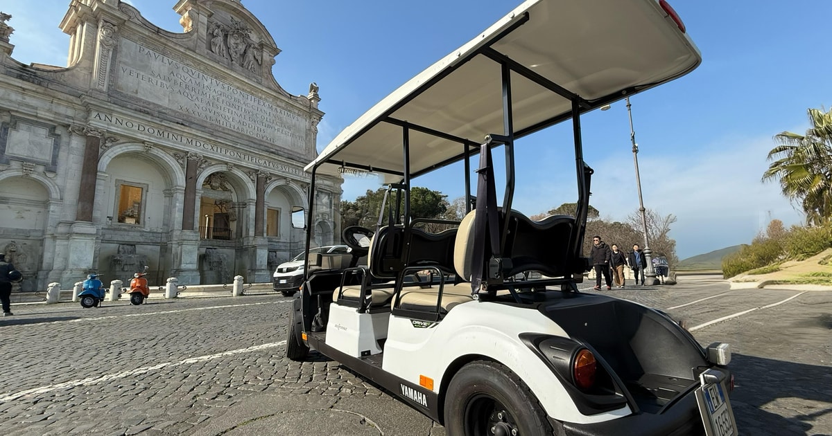 Rome: City Highlights Golf Cart Pick up Tour | GetYourGuide