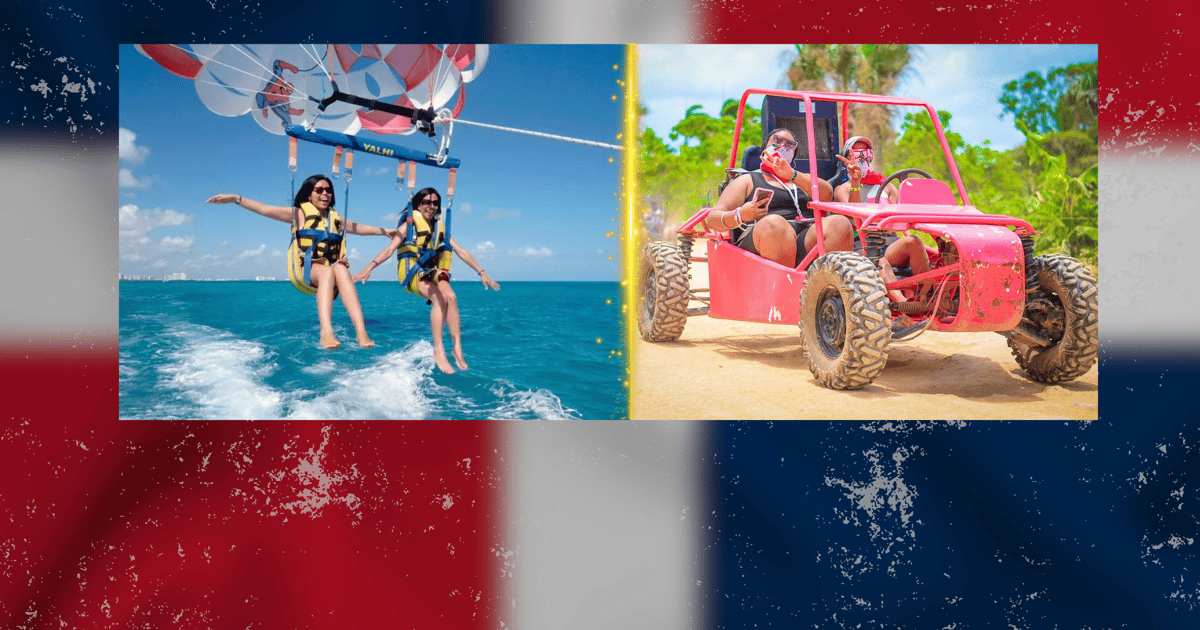 Punta Cana: Excursión en Buggy 4x4 y Vuelo en Parasailing (2 por 1) | GetYourGuide