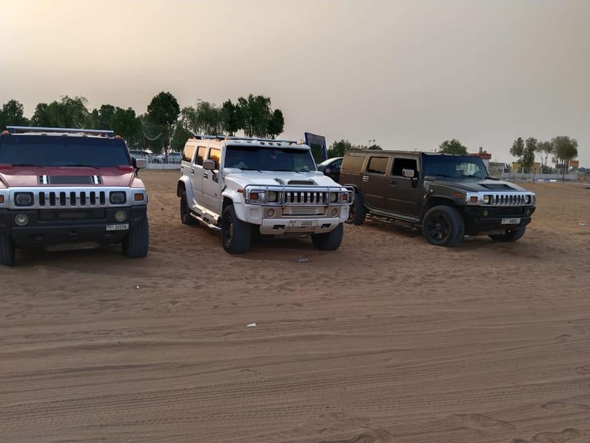 Dubai: Vip Hummer 4*4 Dune bashing. | GetYourGuide