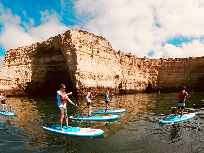 Benagil: Benagil Cave Stand Up PaddleBoard Tour at Sunrise | GetYourGuide
