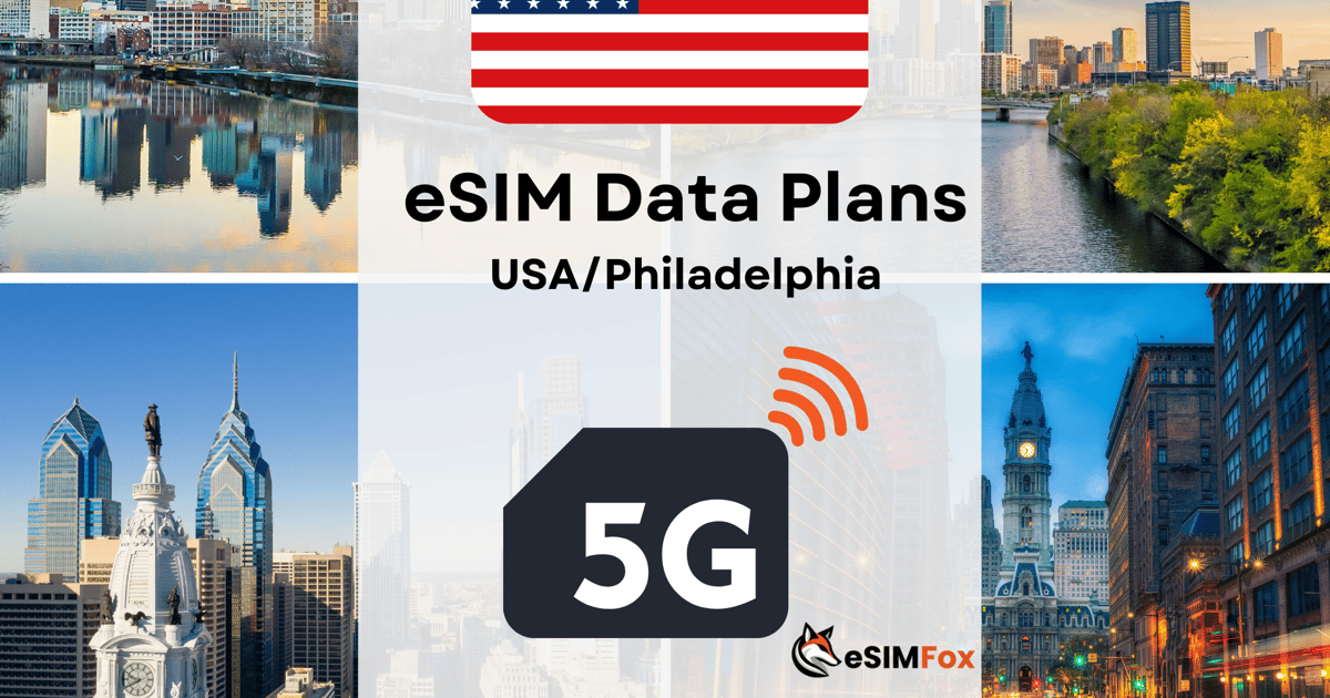 Philadelphia : eSIM Internet Data Plan for USA 4G/5G | GetYourGuide